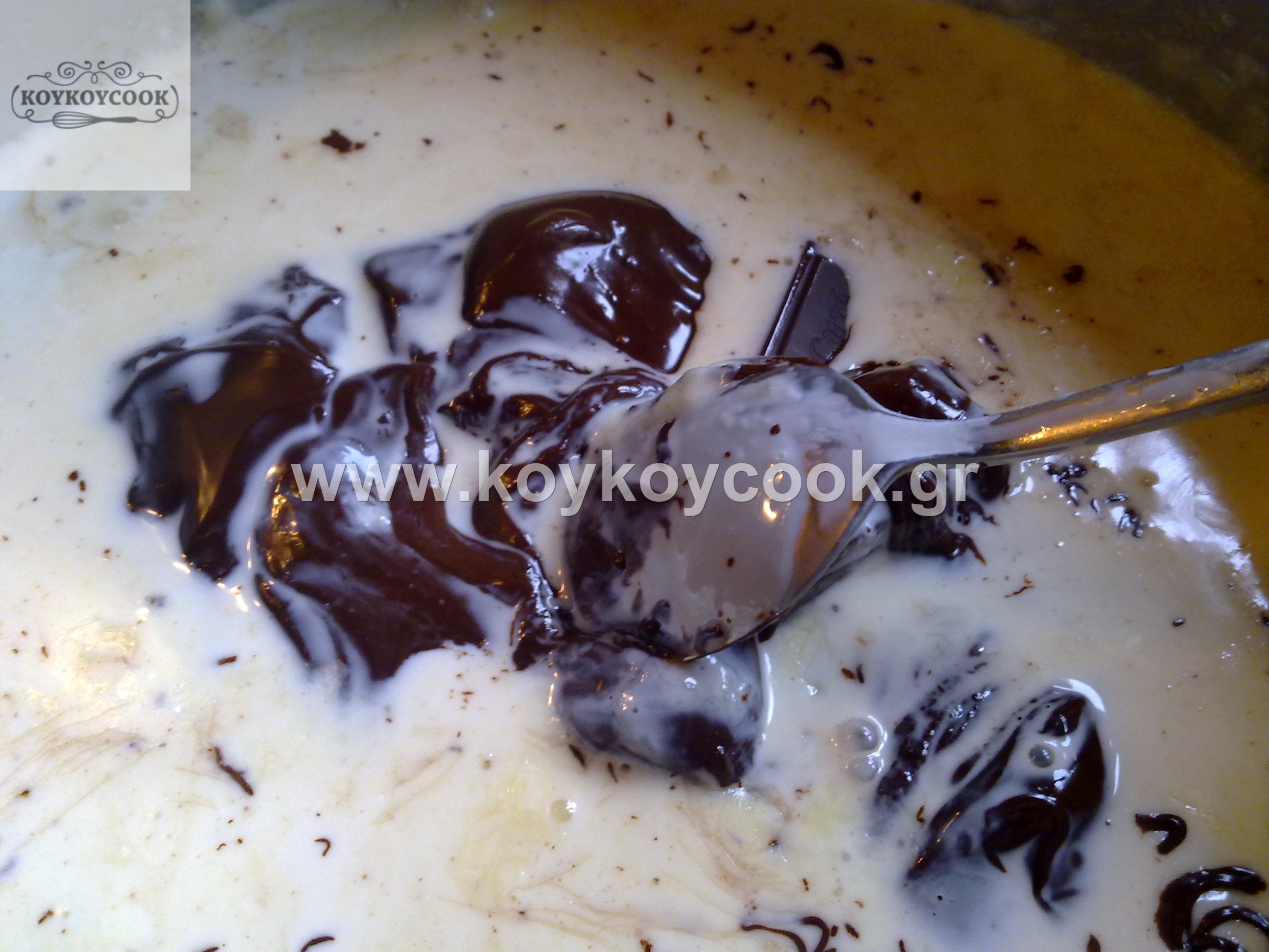 ΚΕΙΚ ΣΟΚΟΛΑΤΑΣ ΓΕΜΙΣΤΟ ΜΕ ΓΚΑΝΑΣ – Koykoycook