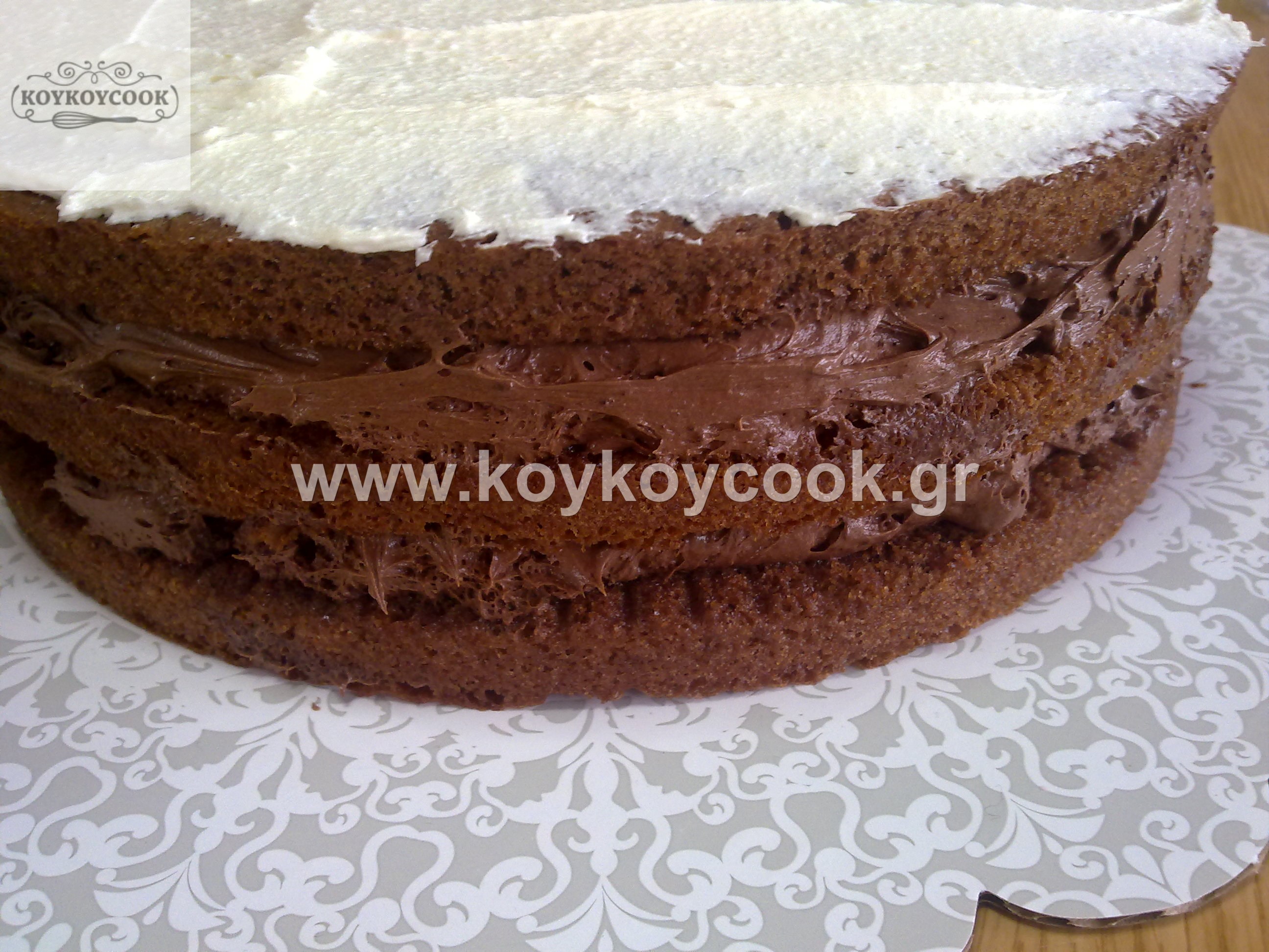 ΤΟΥΡΤΑ ΓΕΝΕΘΛΙΩΝ ΣΟΚΟΛΑΤΑ-ΦΡΑΟΥΛΑ – Koykoycook
