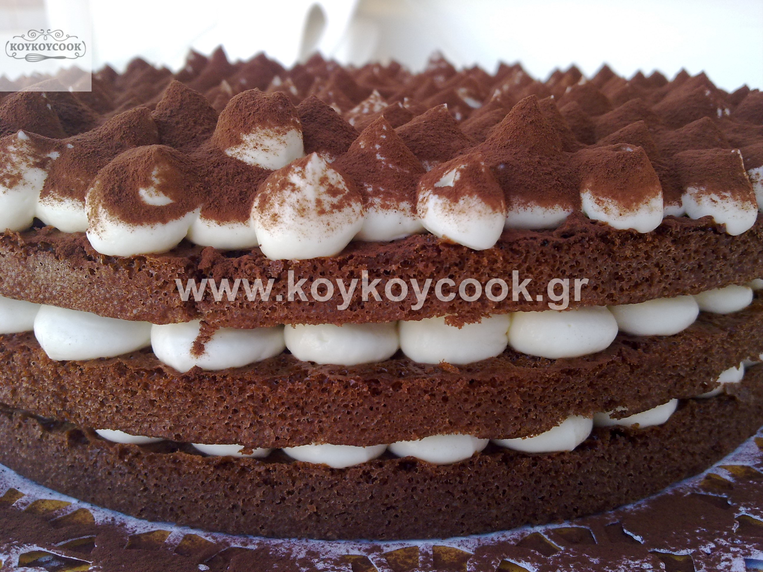 ΤΟΥΡΤΑ ΤΙΡΑΜΙΣΟΥ ΧΩΡΙΣ ΑΥΓΑ – Koykoycook