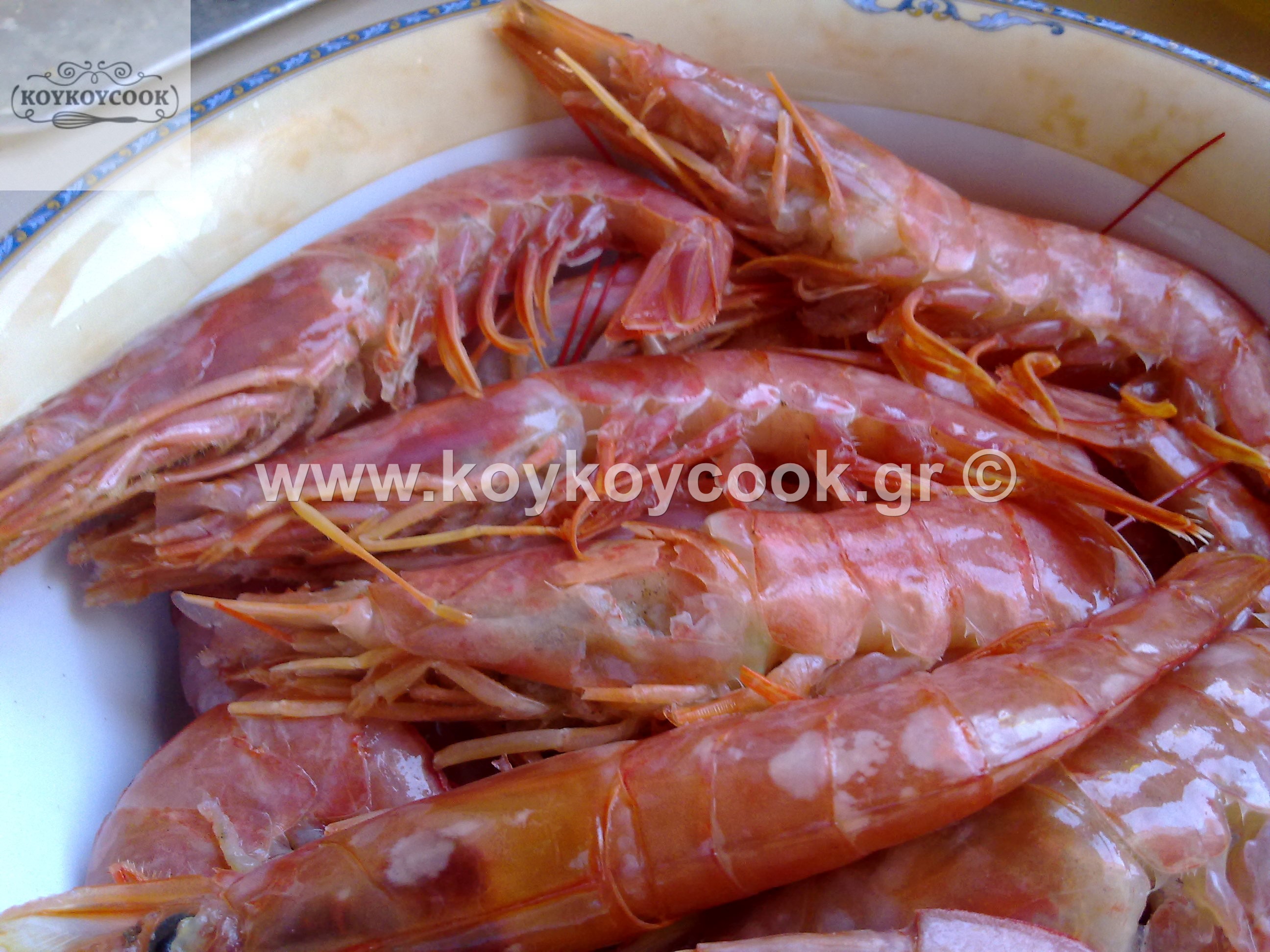 ΓΑΡΙΔΕΣ ΣΑΓΑΝΑΚΙ ΜΕ ΜΑΣΤΕΛΟ ΣΤΟΝ ΦΟΥΡΝΟ – Koykoycook
