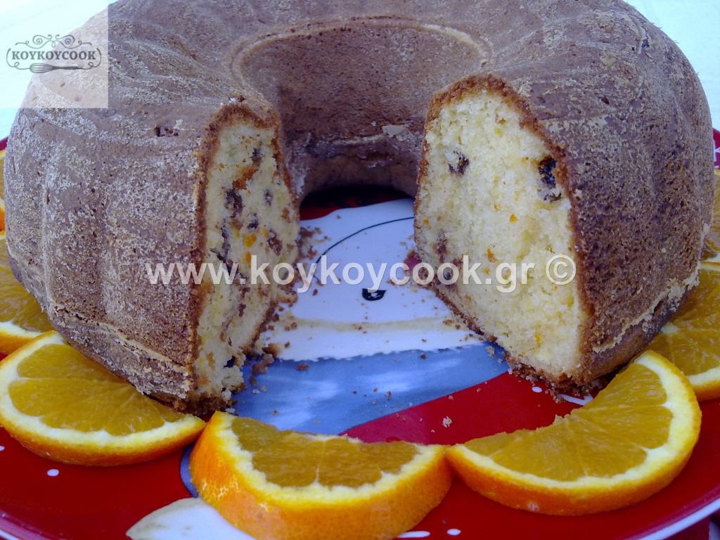 ΚΕΙΚ ΜΕ ΟΛΟΚΛΗΡΟ ΠΟΡΤΟΚΑΛΙ ΧΩΡΙΣ ΜΙΞΕΡ – Koykoycook