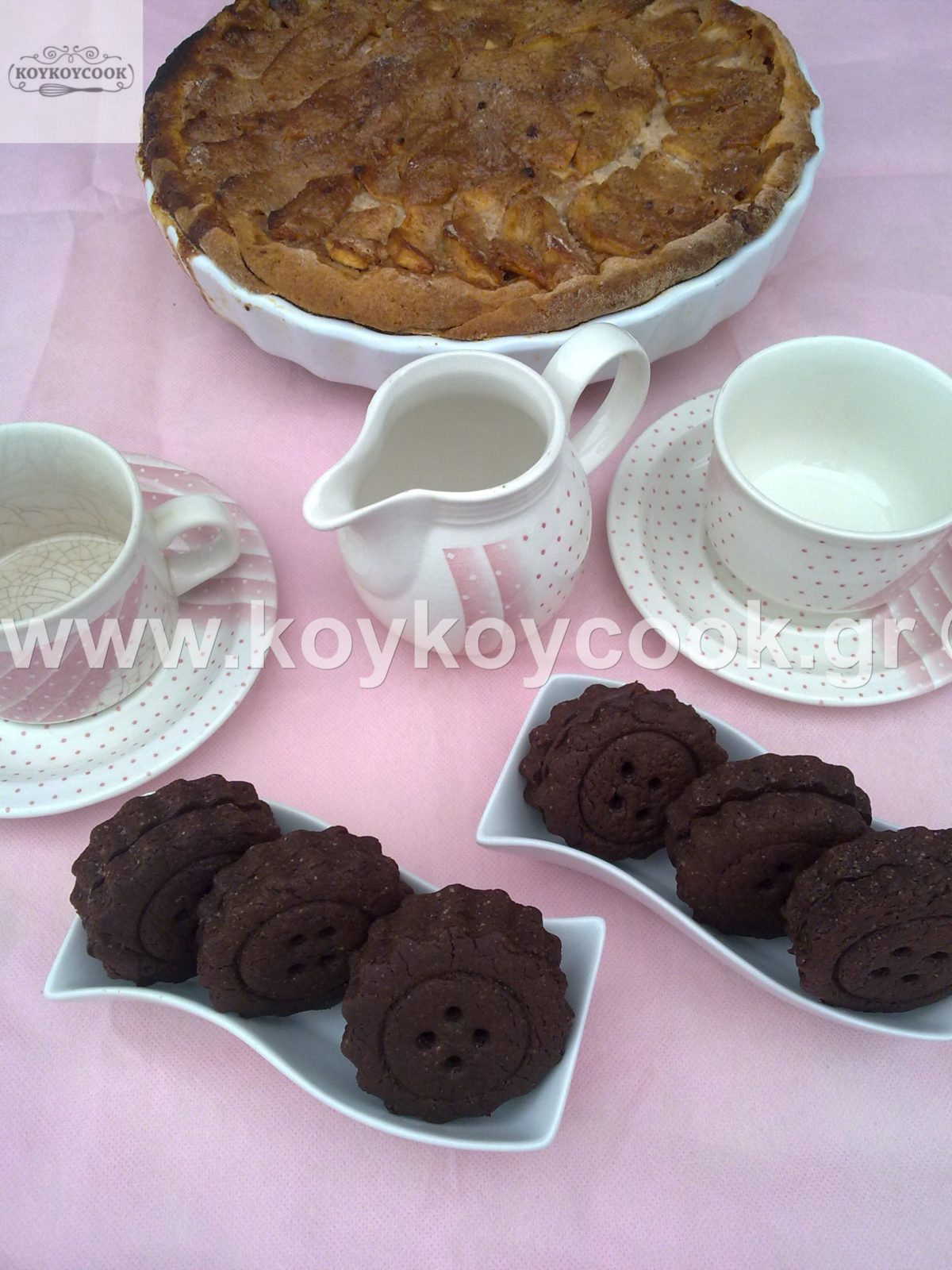 ΓΕΜΙΣΤΑ ΜΠΙΣΚΟΤΑ ΜΕ ΓΚΑΝΑΣ ΣΟΚΟΛΑΤΑΣ – Koykoycook