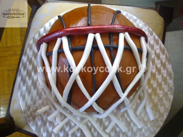ΤΟΥΡΤΑ ΓΕΝΕΘΛΙΩΝ ΜΠΑΛΑ ΤΟΥ ΜΠΑΣΚΕΤ – Koykoycook