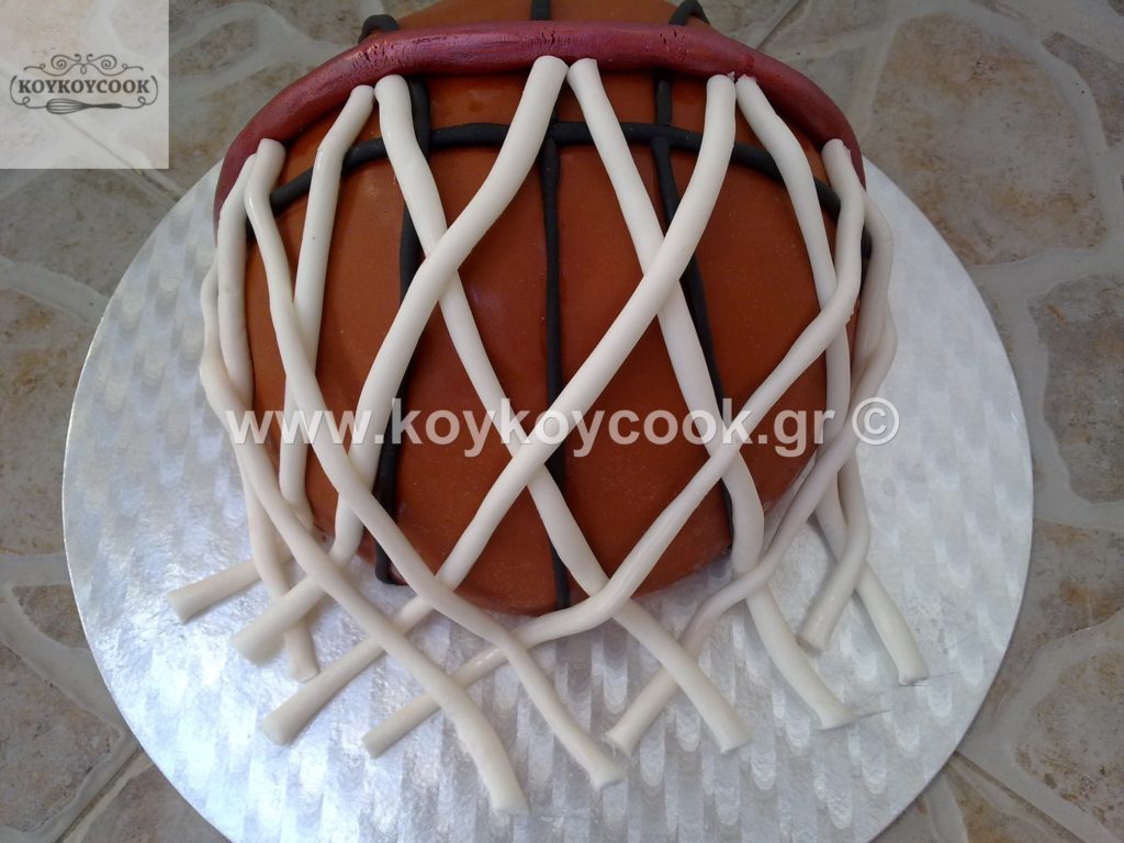 ΤΟΥΡΤΑ ΓΕΝΕΘΛΙΩΝ ΜΠΑΛΑ ΤΟΥ ΜΠΑΣΚΕΤ – Koykoycook