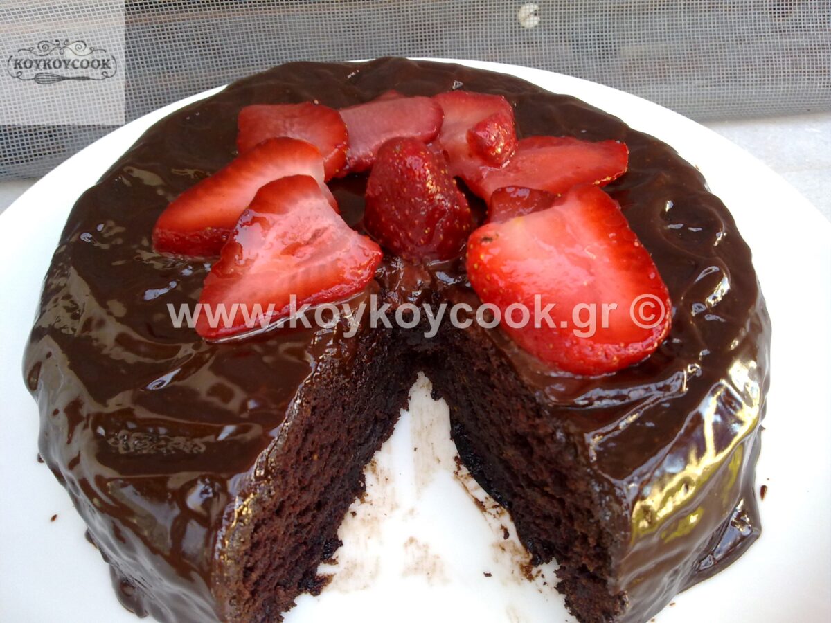 ΚΕΙΚ ΣΟΚΟΛΑΤΑΣ ΧΩΡΙΣ ΑΥΓΑ,ΓΑΛΑ ΚΑΙ ΒΟΥΤΥΡΟ (Vegan) – Koykoycook