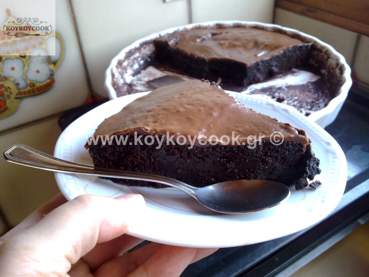 ΣΟΚΟΛΑΤΟΠΙΤΑ ΕΥΚΟΛΗ(CHOCOLATE MUD CAKE) – Koykoycook