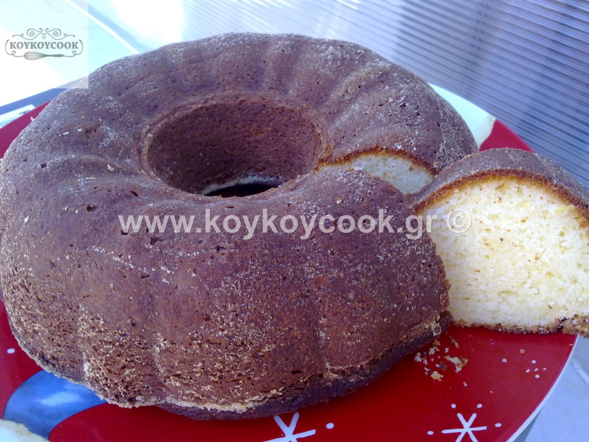 ΚΕΙΚ ΛΕΜΟΝΙΟΥ ΜΕ ΓΙΑΟΥΡΤΙ ΧΩΡΙΣ ΜΙΞΕΡ – Koykoycook
