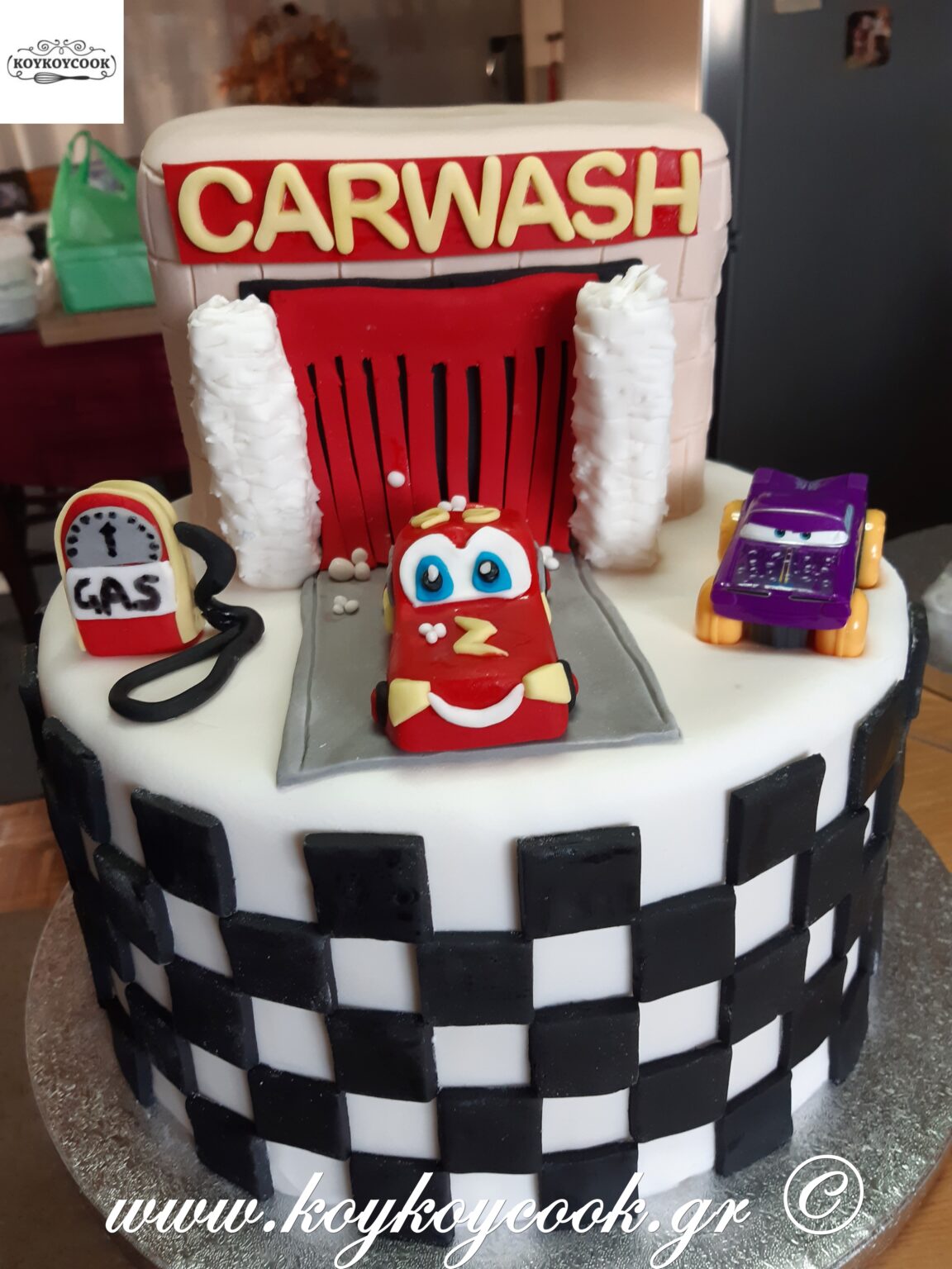 ΤΟΥΡΤΑ ΜΑΚΟΥΙΝ CAR WASH – Koykoycook
