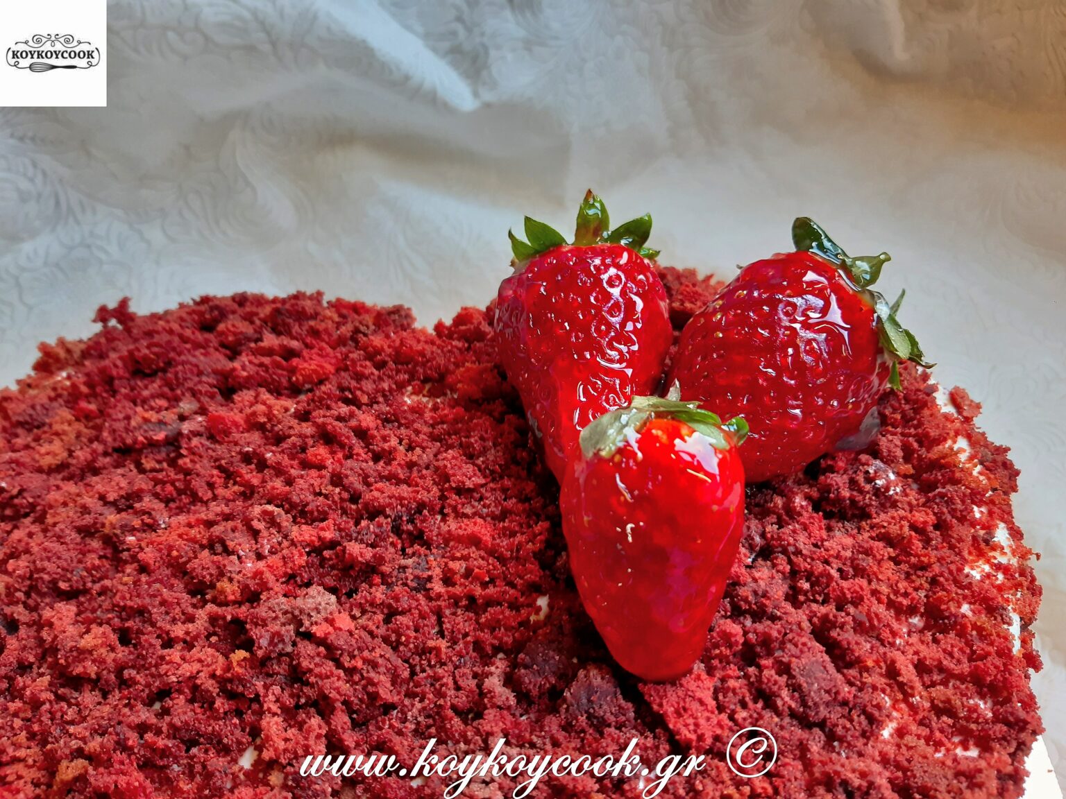 ΤΟΥΡΤΑ RED VELVET (Η κλασσική) – Koykoycook