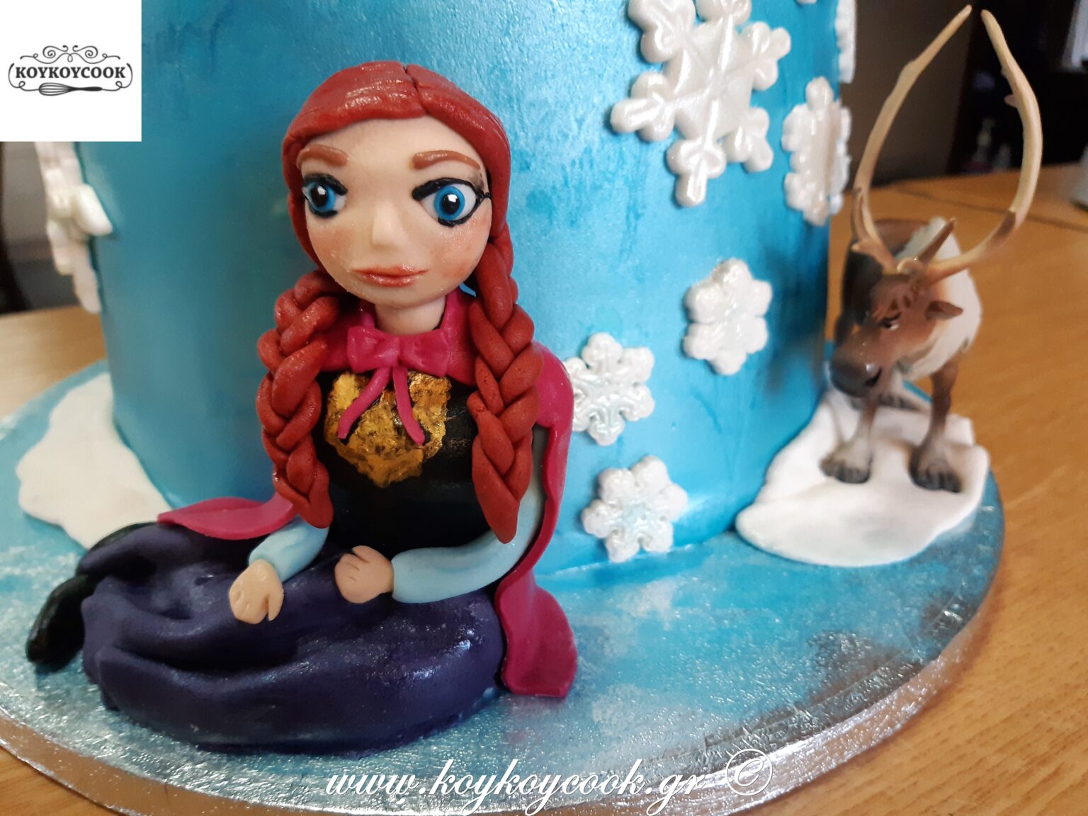 ΤΟΥΡΤΑ FROZEN/ΕΛΣΑ-ΑΝΝΑ-ΟΛΑΦ – Koykoycook