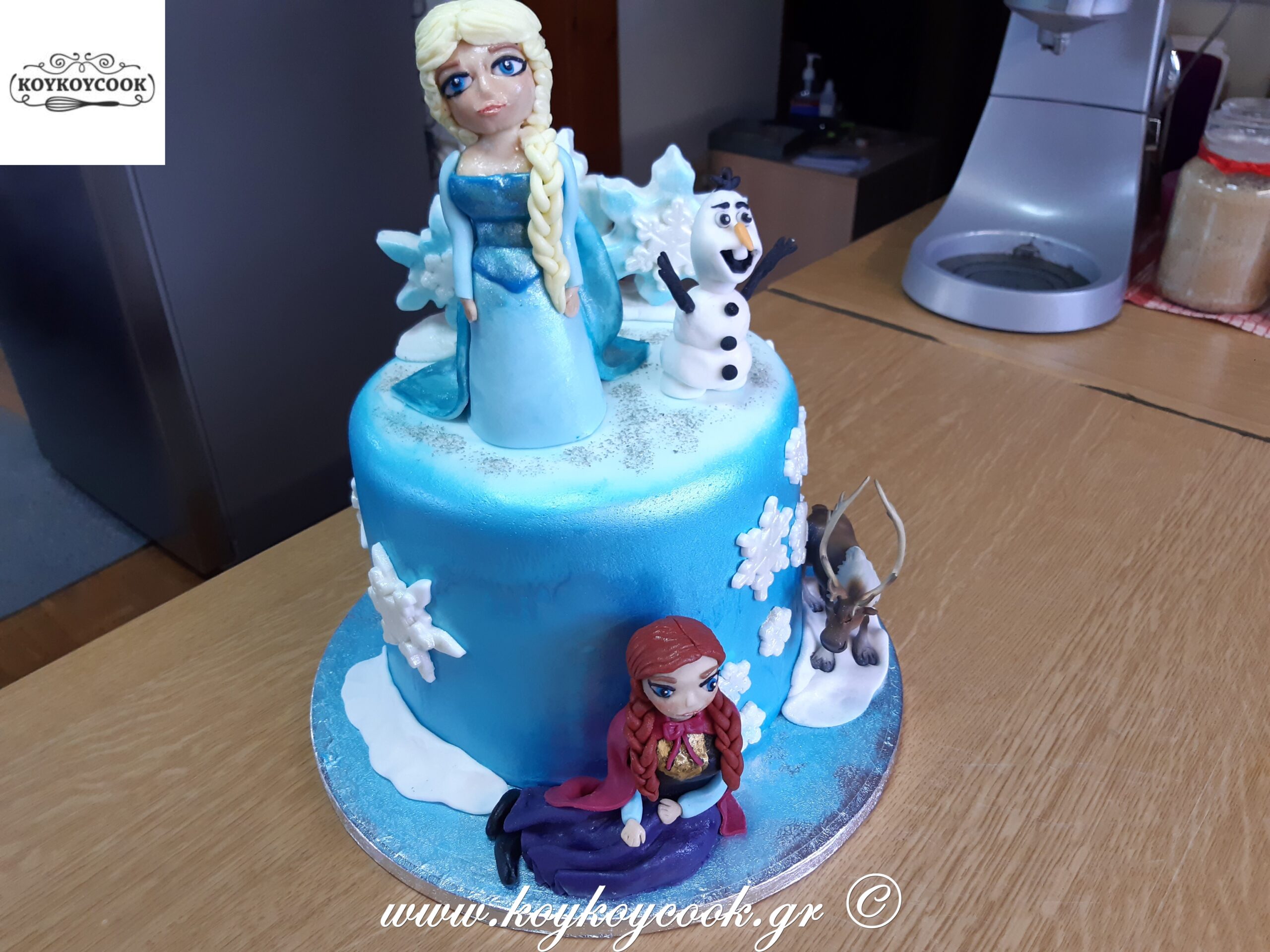 ΤΟΥΡΤΑ FROZEN/ΕΛΣΑ-ΑΝΝΑ-ΟΛΑΦ – Koykoycook