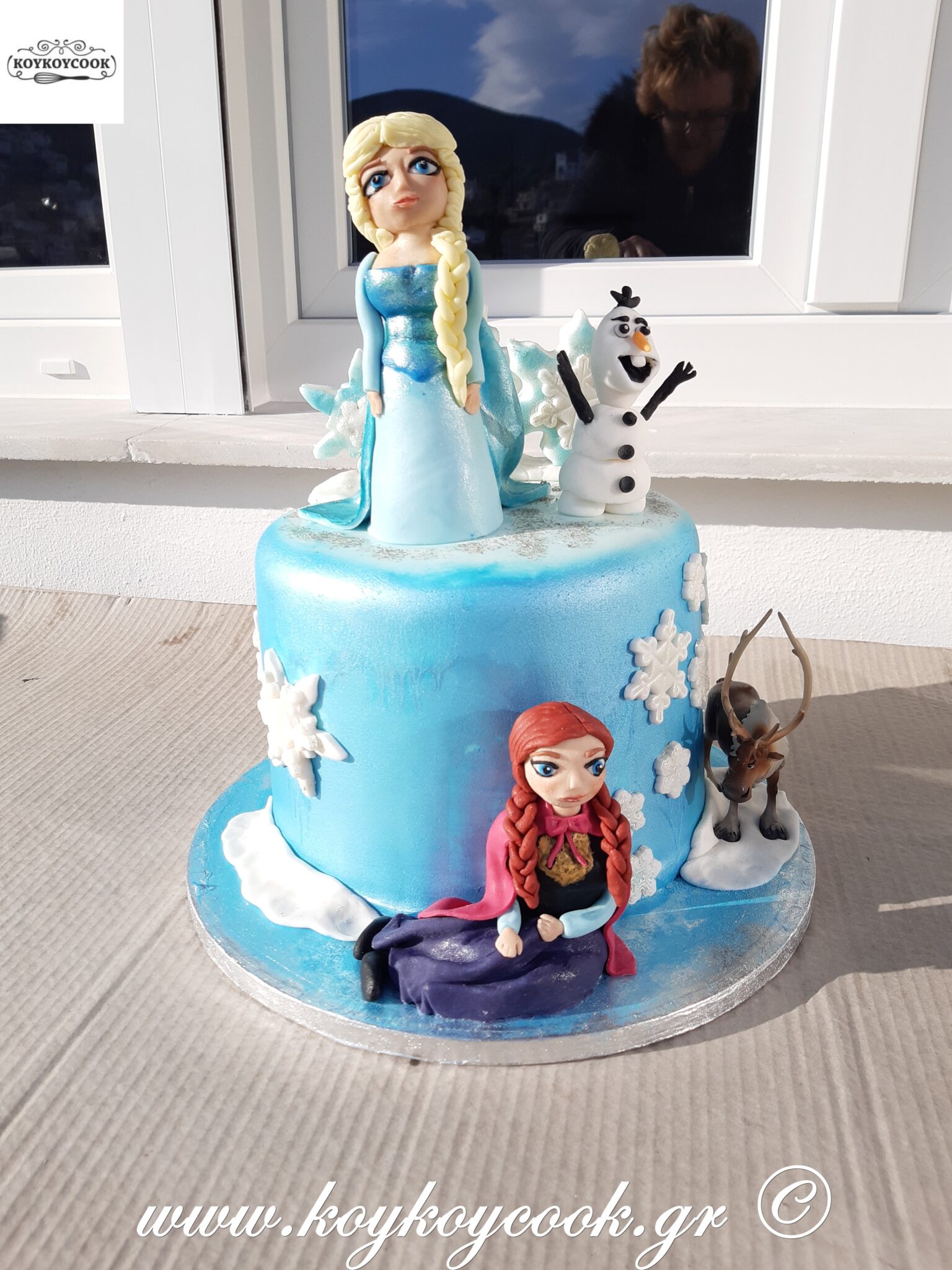 ΤΟΥΡΤΑ FROZEN/ΕΛΣΑ-ΑΝΝΑ-ΟΛΑΦ – Koykoycook