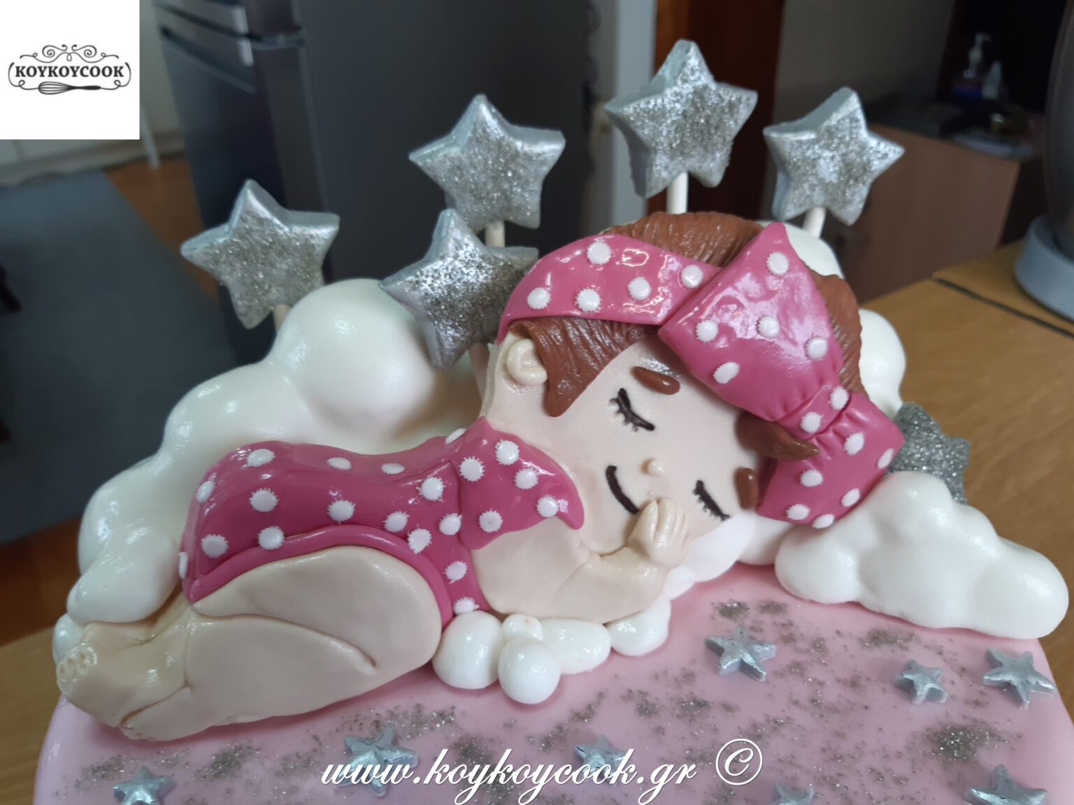 ΤΟΥΡΤΑ BABY SHOWER ΓΙΑ ΚΟΡΙΤΣΑΚΙ – Koykoycook