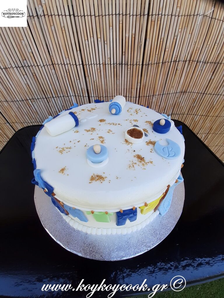 ΤΟΥΡΤΑ BABY SHOWER ΓΙΑ ΑΓΟΡΙ – Koykoycook