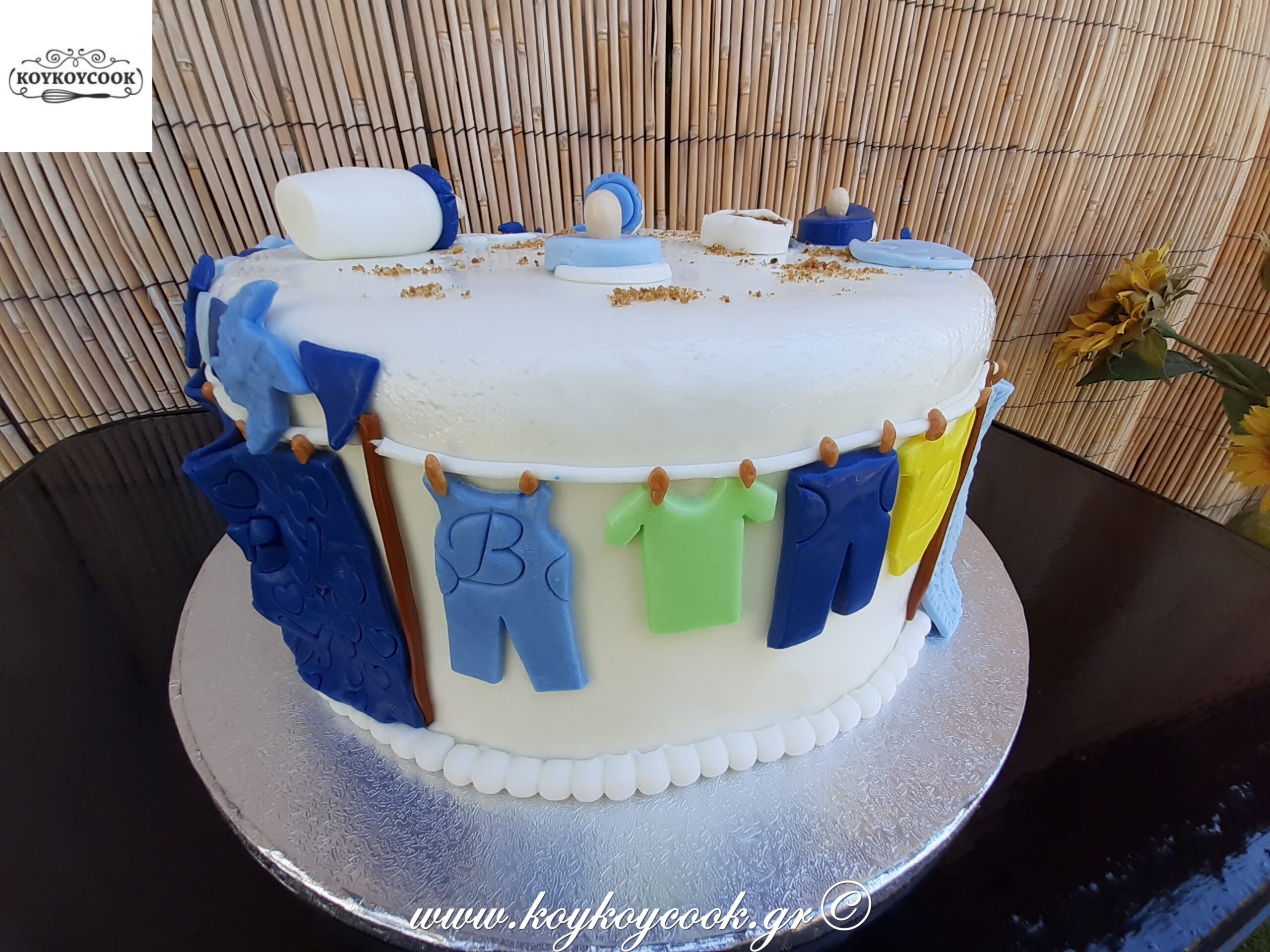 ΤΟΥΡΤΑ BABY SHOWER ΓΙΑ ΑΓΟΡΙ – Koykoycook